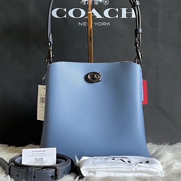 Coach | Bags | C3766 Coach Willow Bucket Bag In Colorblock | Poshmark